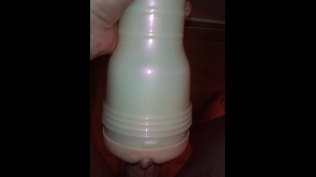 Fat Hairy Guy Fucks Fleshlight