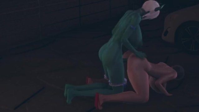 Futa Demon Greenie Fucks Mavis