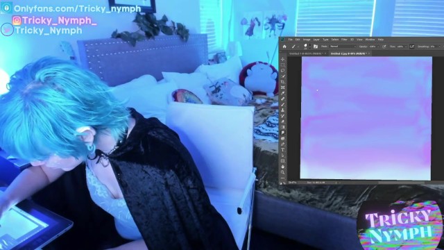 Tricky Nymph Art Practice Stream Part 1 9182020