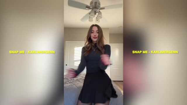 Hot Teen Does Tiktok Dance Karli Mergenthaler