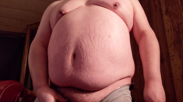 Belly Inflation With Helium Compressor While Kneeling