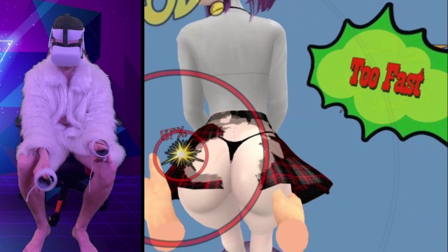 Playing Vr Ero Beat Erotic Beat Saber Virtual Reality Porn Game