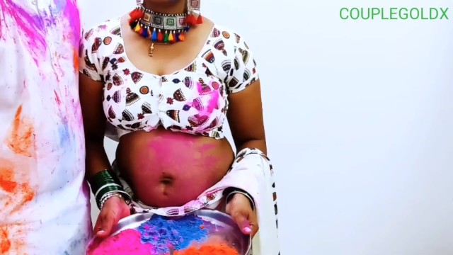 Happy Holi Bhabhi Ji Ghar Par Koi Nahi Hai Jab Tak Hamari Chudai