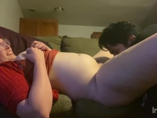 Letting my Boyfriend Lick my Pussy until I Cum in his Mouth - Pornhub.com