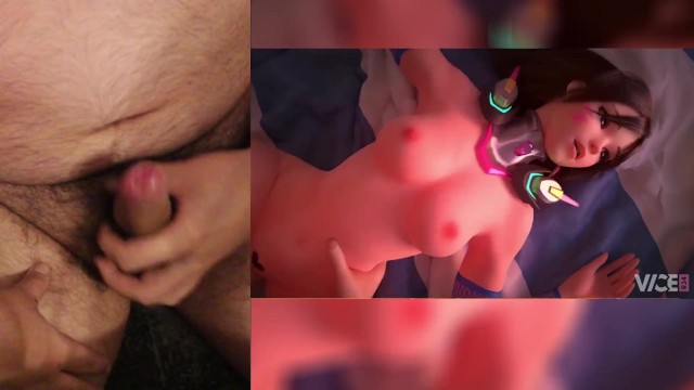 Dva Lick Pussy Hentai Animation