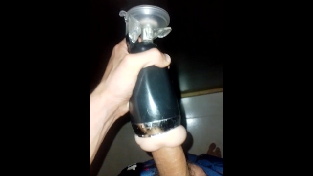 Probando Mi Nuevo Masturbador De Tipo Anal