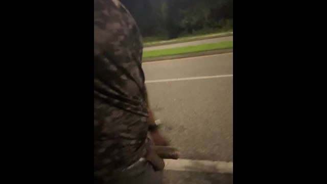 Just Going For A Walk With My Dick Out With A Boner