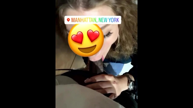 如果你让我在公共场合像这样吮吸你的鸡巴，请给我发 Of：larina02