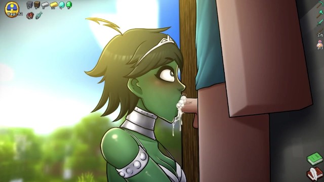 Minecraft Porn Hornycraft All Sex Scenes With Zombiegirl 021