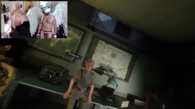 A Naked Man Plays Twd Saints And Sinners Retribution No Sex