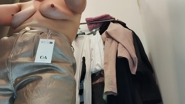 Latina Hairy Pussy Tries On Clothes In Bed Hairy Brunette Pussy Big